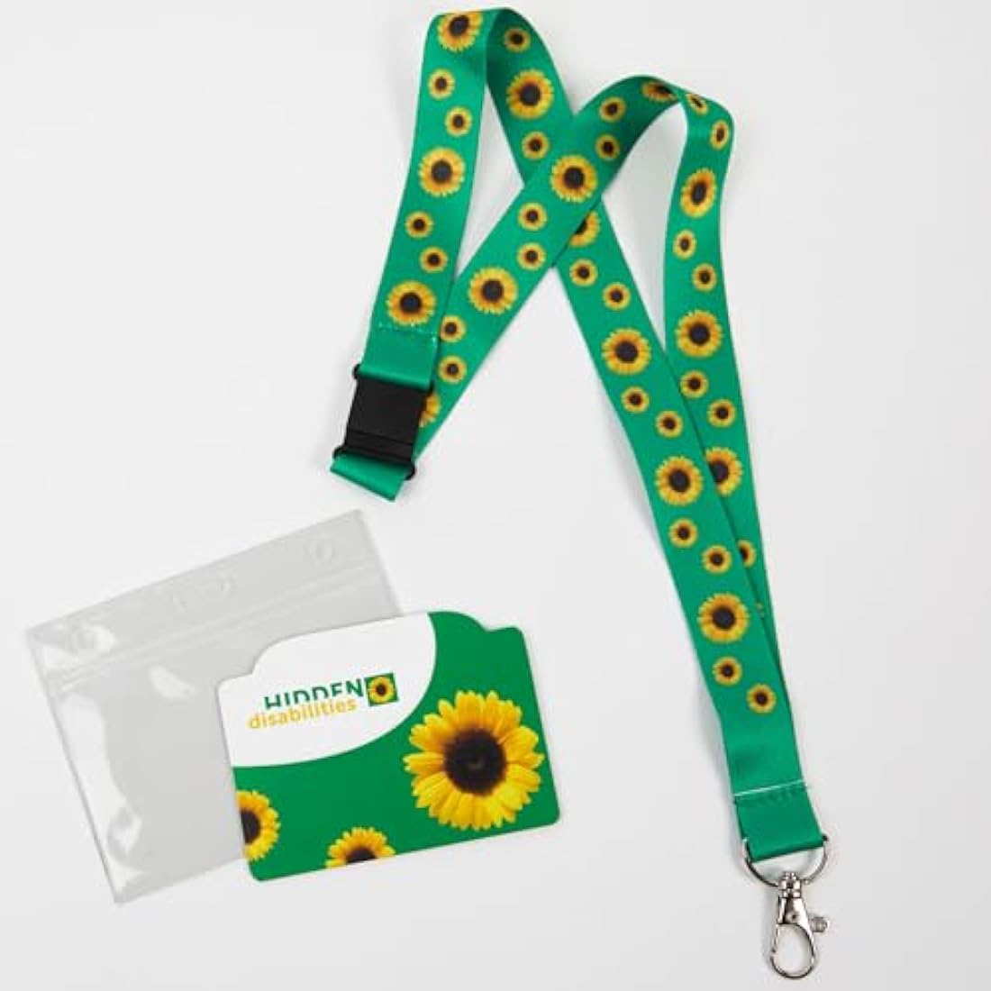 Hidden Disabilities Sunflower Lanyard & ID Card | Invisible Disability ...
